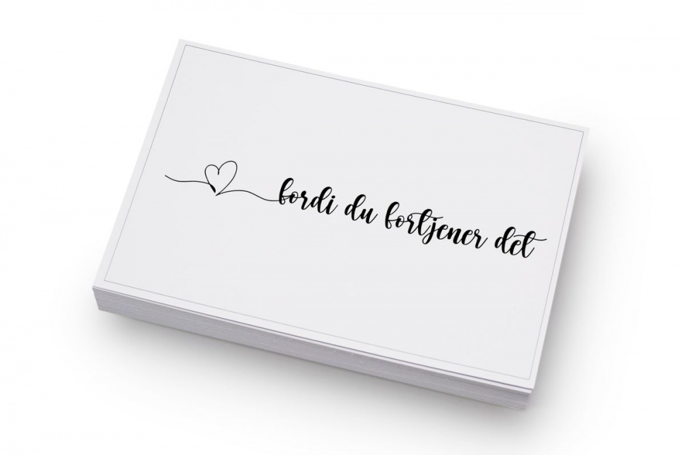 Kort - Fordi du fortjener det - Aker gårdsbutikk